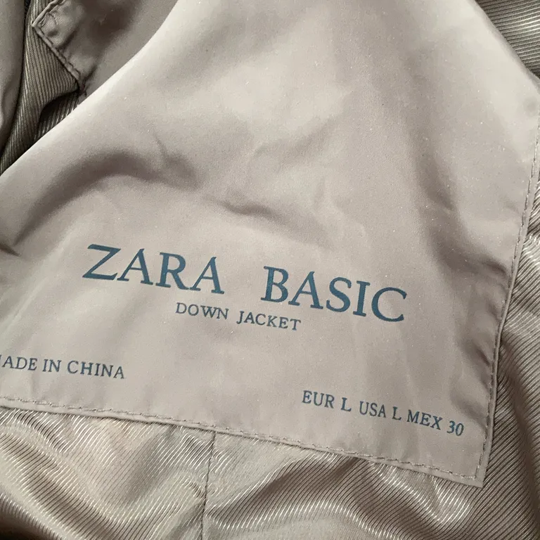 Vinterkappa (Brun) från Zara Basic - Varumärke