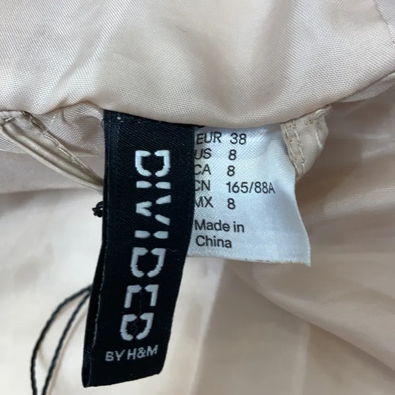 Winterjacke (Beige) von Divided by H&M Polyester, Pelz, Acryl - Marke