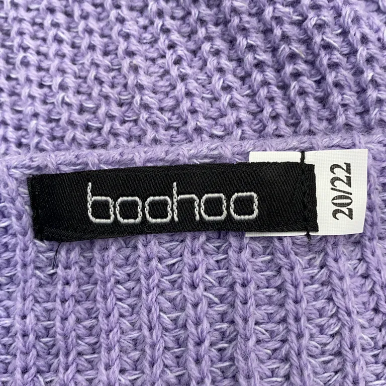 Strickjacke (Lila) von Boohoo Acryl - Marke