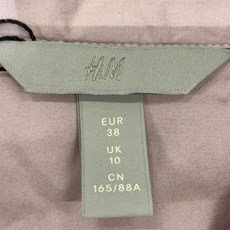 Skjorta (Rosa) från H&M Polyester, Elastan, Bomull - Varumärke