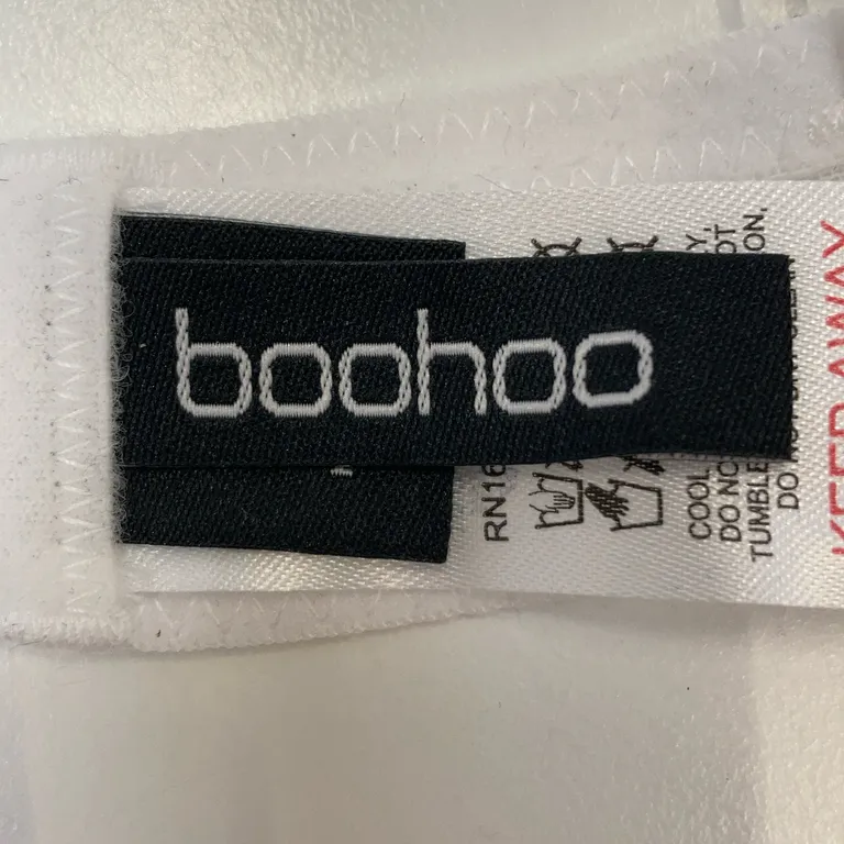 Bralette (Weiß) von Boohoo Polyamid, Elasthan - Marke