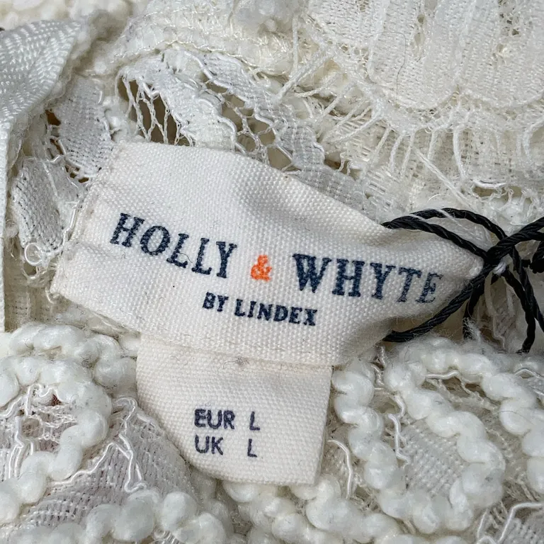 Top (Weiß) von Holly & Whyte by Lindex Baumwolle, Polyamid, Polyester ...